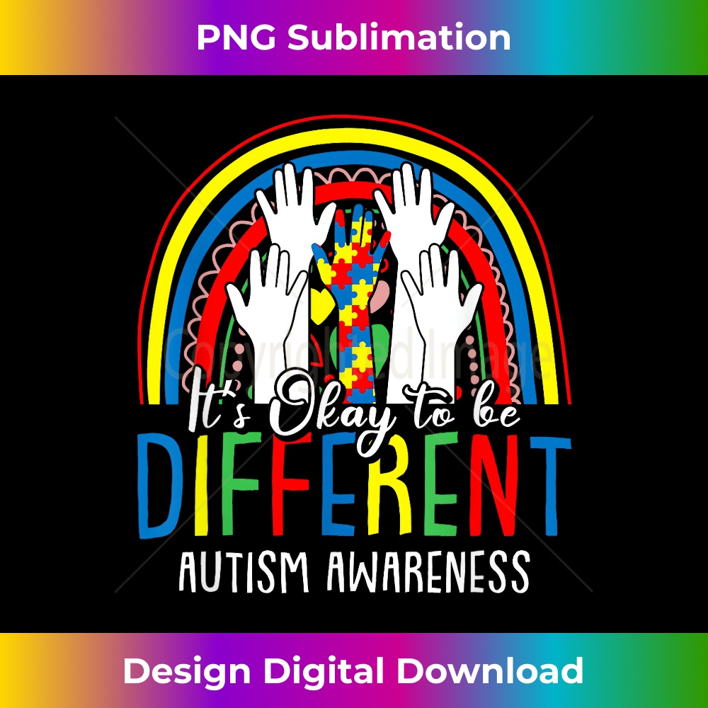 Autism Awareness Autistic Support - It's Ok To Be Different | Inspire ...