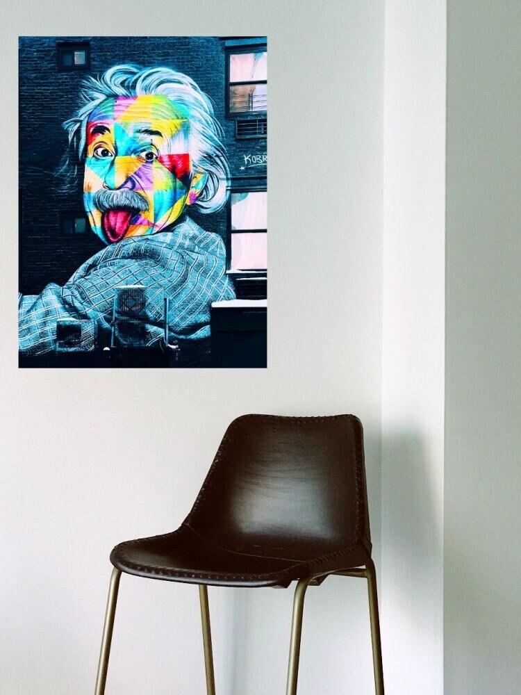 Albert Einstein Street Art Street Art Photography by Jo up t | Inspire ...