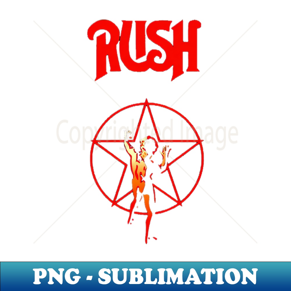 Rush - PNG Transparent Digital Download File for Sublimation | Inspire ...