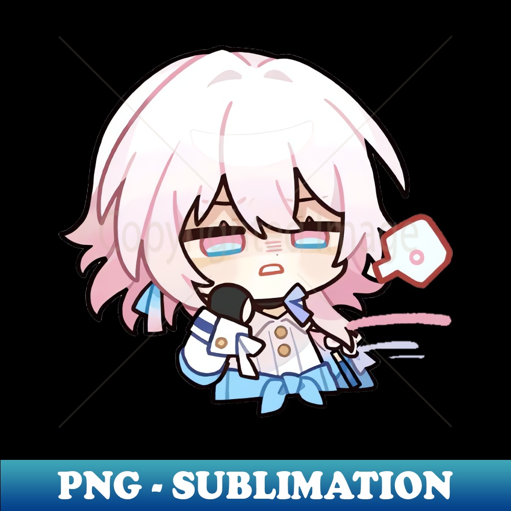Honkai Star Rail Chibi March 7th - Professional Sublimation | Inspire ...