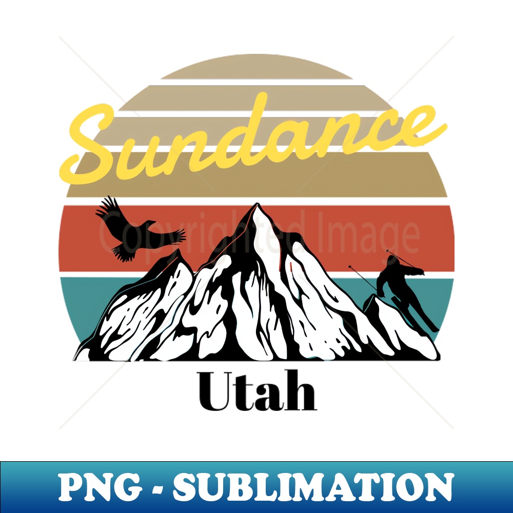 Sundance ski - Utah - Trendy Sublimation Digital Download - | Inspire ...