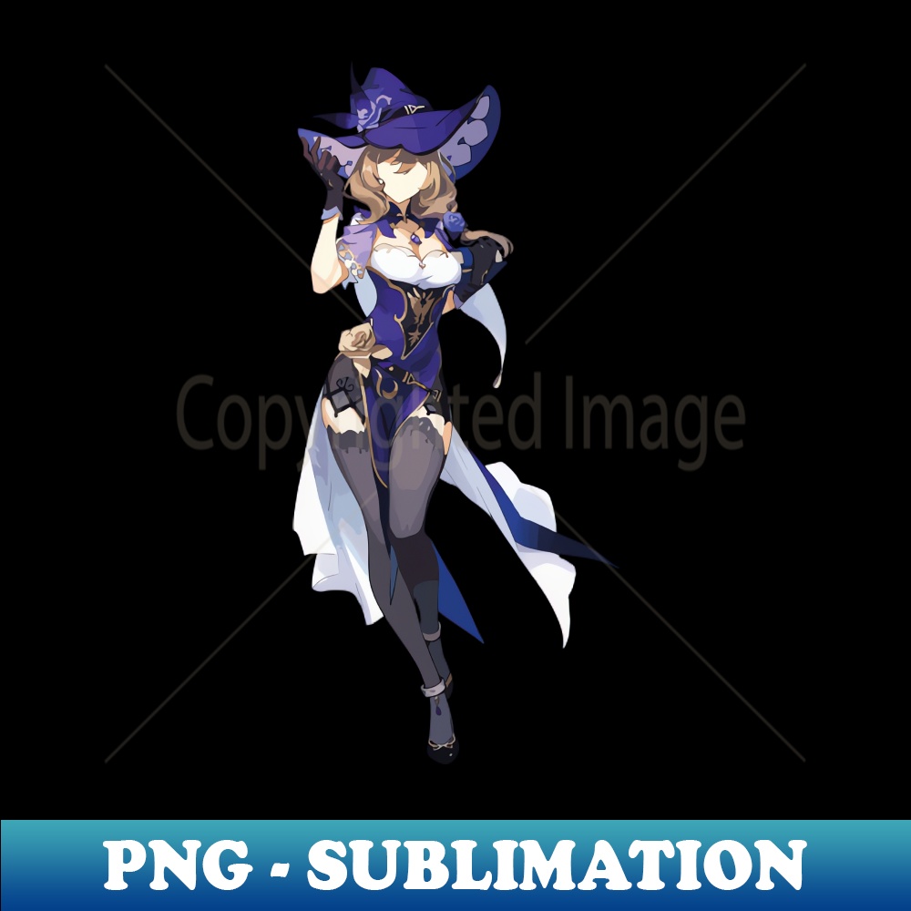 Genshin Impact Lisa - Decorative Sublimation PNG File - Spic | Inspire ...