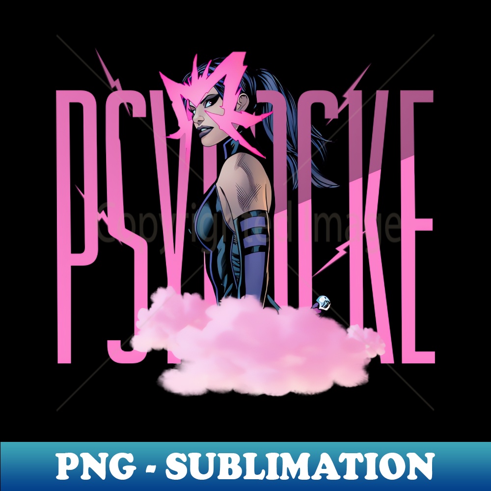 PSYLOCKE - MARVEL - Sublimation-Ready PNG File - Create with | Inspire ...
