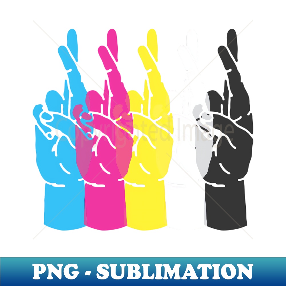 Fingers Crossed For Hope - Trendy Sublimation Digital Downlo | Inspire ...