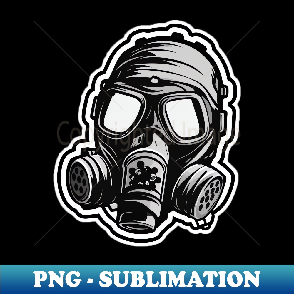 gas mask - Sublimation-Ready PNG File - Perfect for Sublimat | Inspire ...