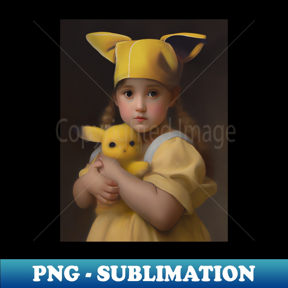 Kawaii little girl - PNG Transparent Sublimation File - Brin - Inspire ...