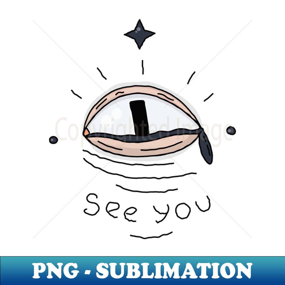 Tattoo eye text see you - PNG Transparent Digital Download F | Inspire ...