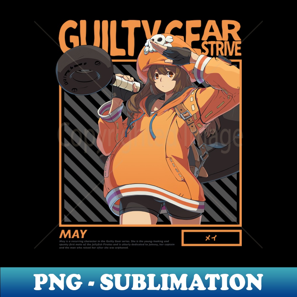 May - Guilty Gear Strive - Exclusive PNG Sublimation Downloa | Inspire ...