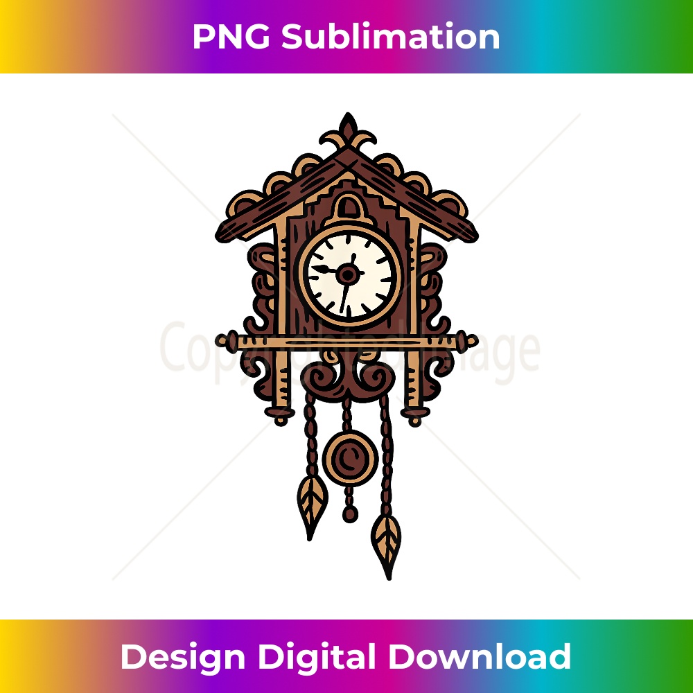 Cuckoo Clock Black Forest Wood Cartoon - Vibrant Sublimation | Inspire ...