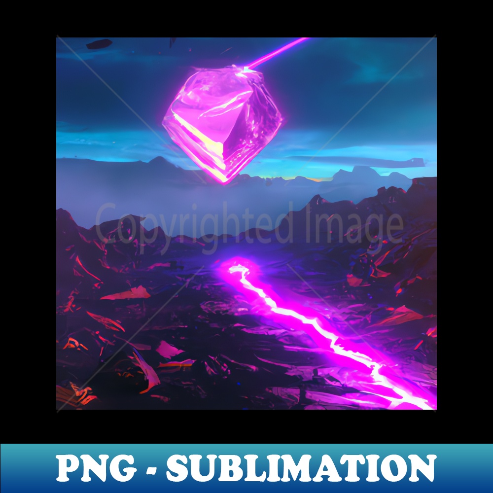 Neon Crystal - Artistic Sublimation Digital File - Instantly | Inspire ...