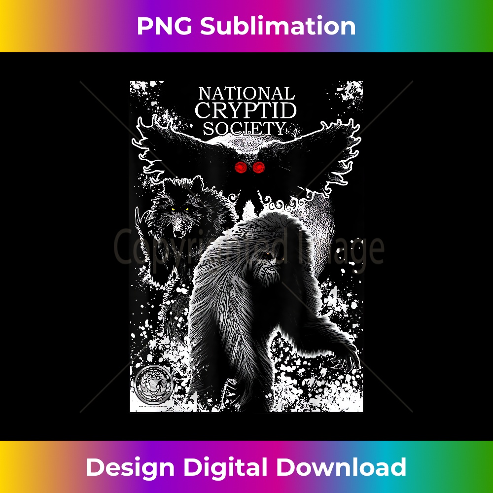 National Cryptid Society T- Bigfoot, Dogman and Mothman - Su - Inspire ...