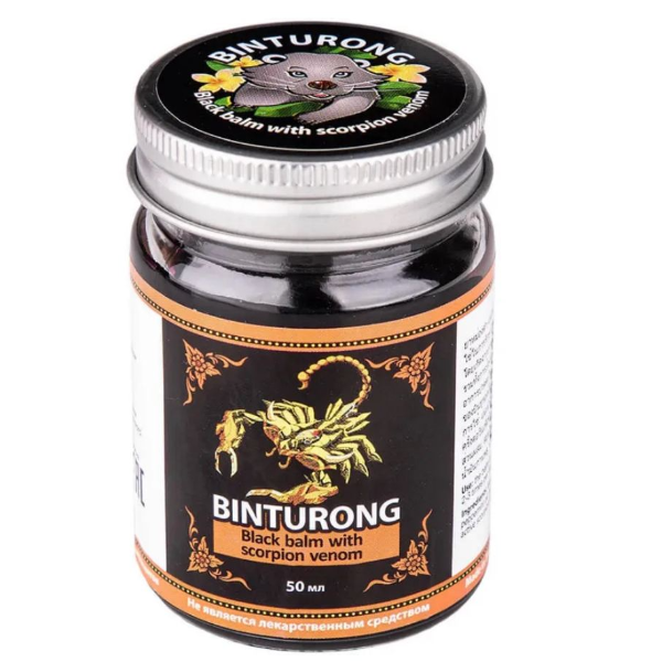Original BINTURONG Thai Black Body Balm with Scorpion Venom | Inspire ...