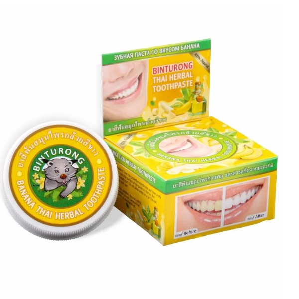 Original Binturong, Thai herbal whitening toothpaste with Ba | Inspire ...