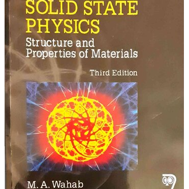Solid State Physics Structure and Properties of Materials 3r - Inspire Uplift