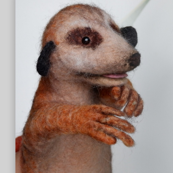 Surikat puppet for puppet theater. Handmade. Make to order. | Inspire ...