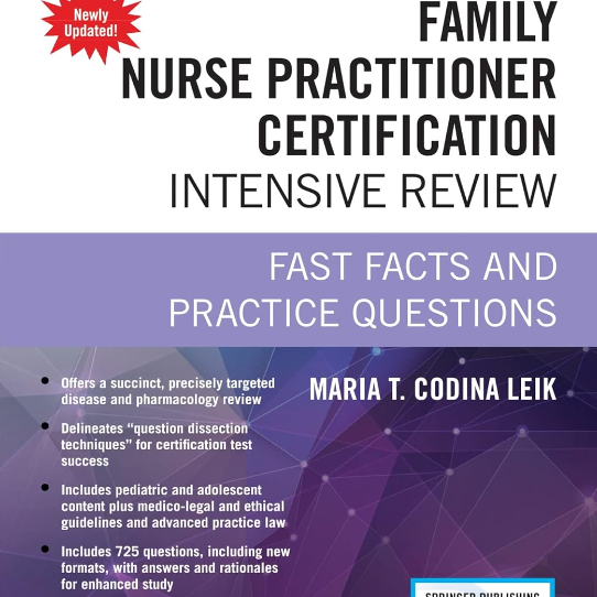 Family Nurse Practitioner Certification Intensive Review, 3r | Inspire ...