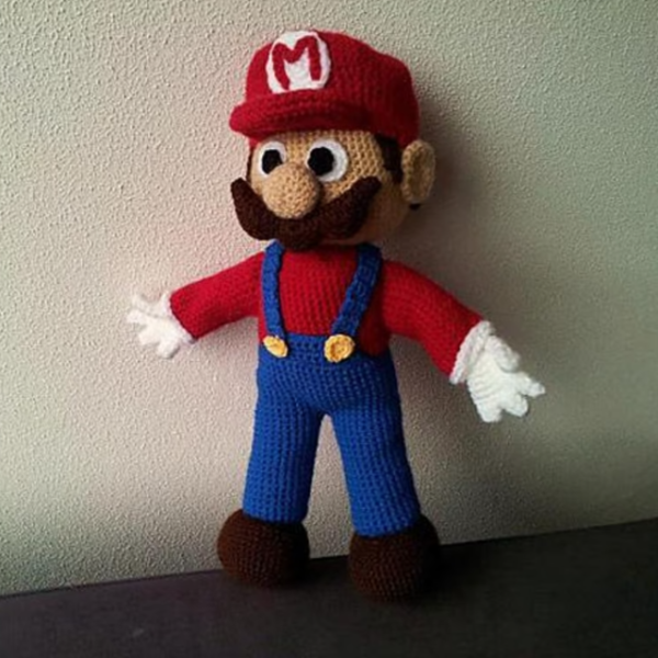 Super Mario Crochet pattern, digital file PDF, digital patte | Inspire ...
