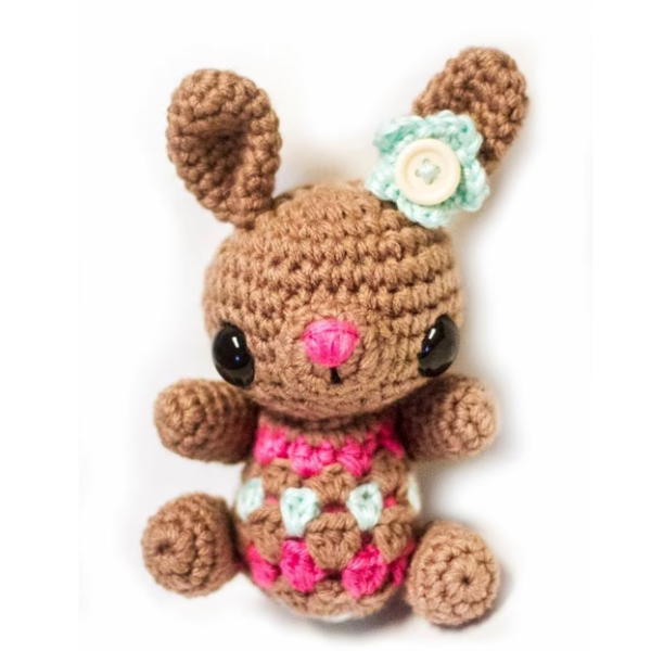 Cute Little Bunny Amigurumi Crochet pattern, digital file PD | Inspire ...