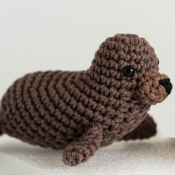 Baby Walrus Wally Crochet pattern, digital file PDF, digital | Inspire ...