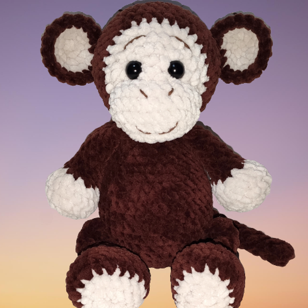 Monkey crochet pattern, Amigurumi pattern, Crochet animals, | Inspire ...