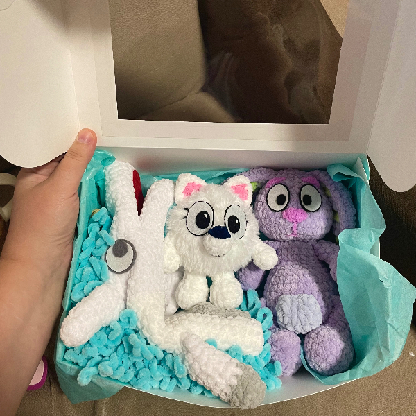 Handmade soft toys set, adorable and safe gift for children | Inspire ...