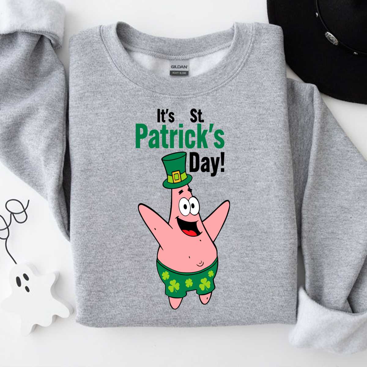 Its St Patricks Day Patrick Star Spongebob SVG | Inspire Uplift