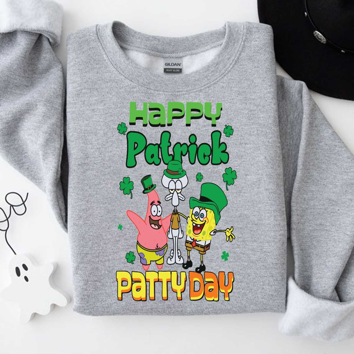 Happy Patrick Patty Day Spongebob SVG | Inspire Uplift