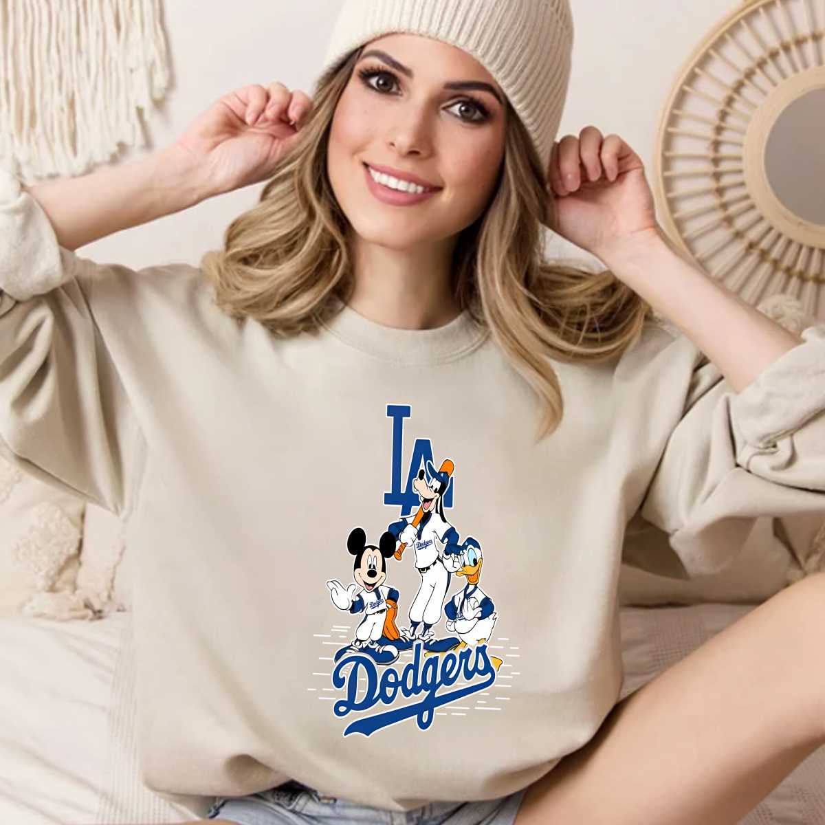 Disney Dodgers Mickey And Friends Baseball PNG | Inspire Uplift
