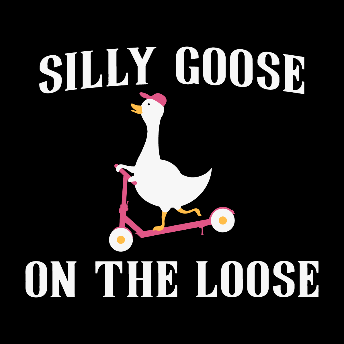 Funny Silly Goose On The Loose Meme SVG Digital Download Fil | Inspire ...
