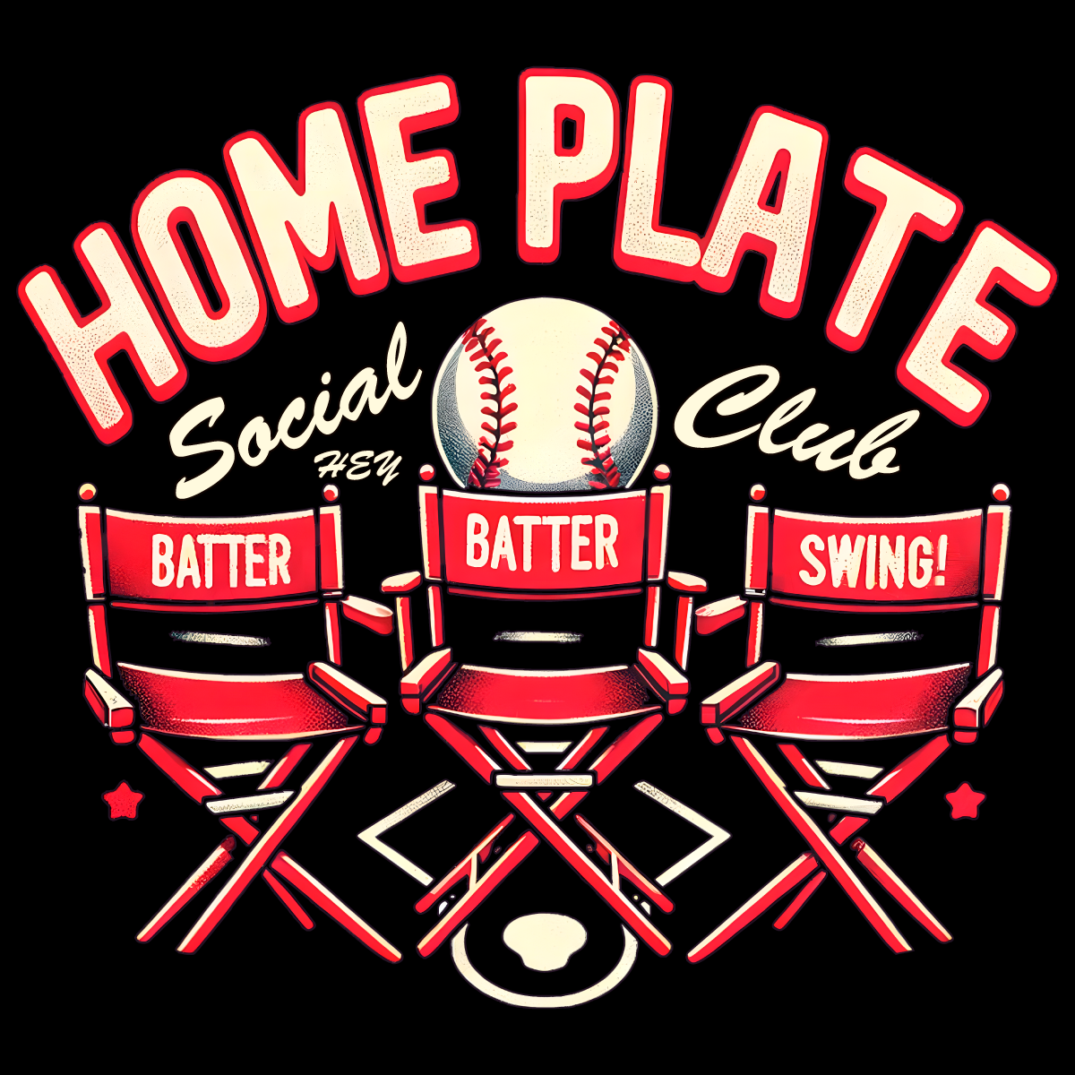 Home Plate Social Club Batter Swing PNG Digital Download Fil - Inspire ...