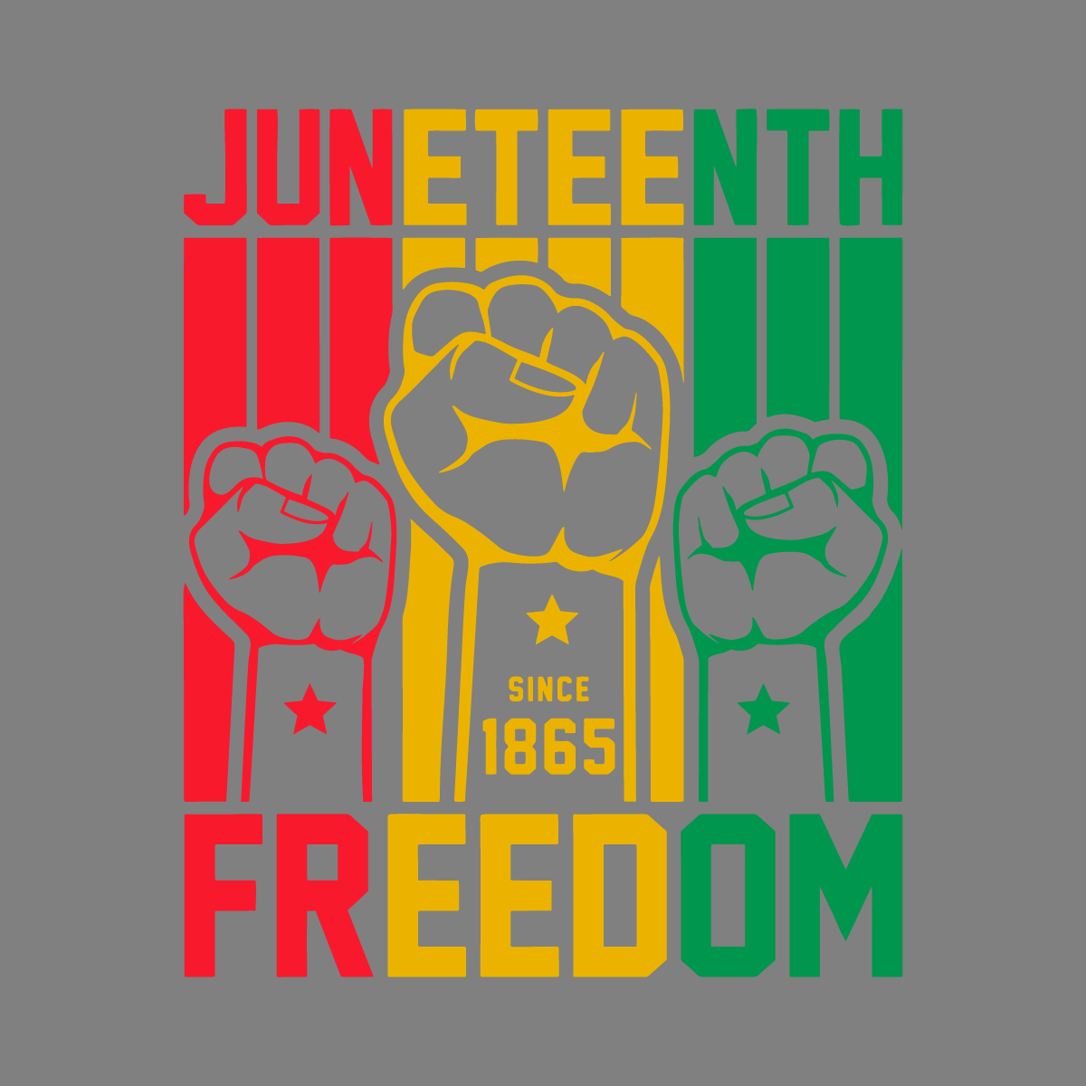 Juneteenth SVG PNG Digital Download Files - Inspire Uplift