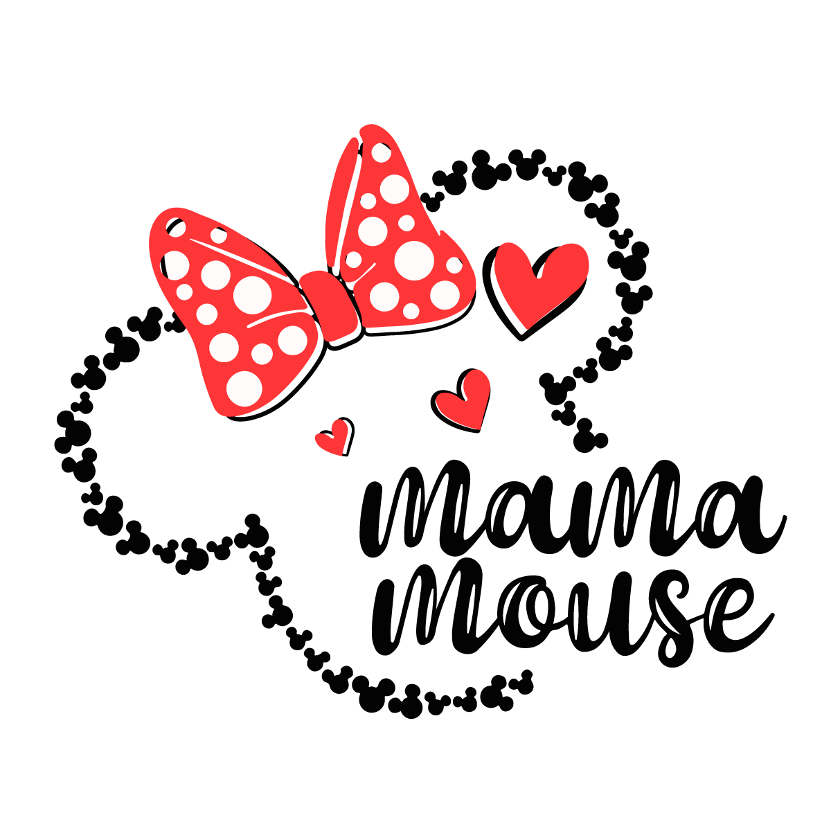Minnie Mama Mouse SVG, Dissney Mother's day svg | Inspire Uplift