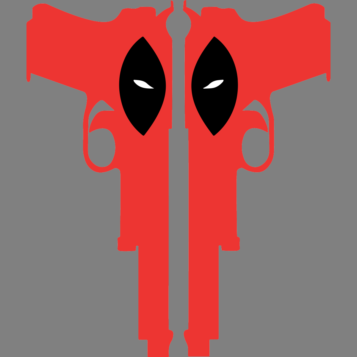 Deadpool Character SVG Instant Download 30 | Inspire Uplift