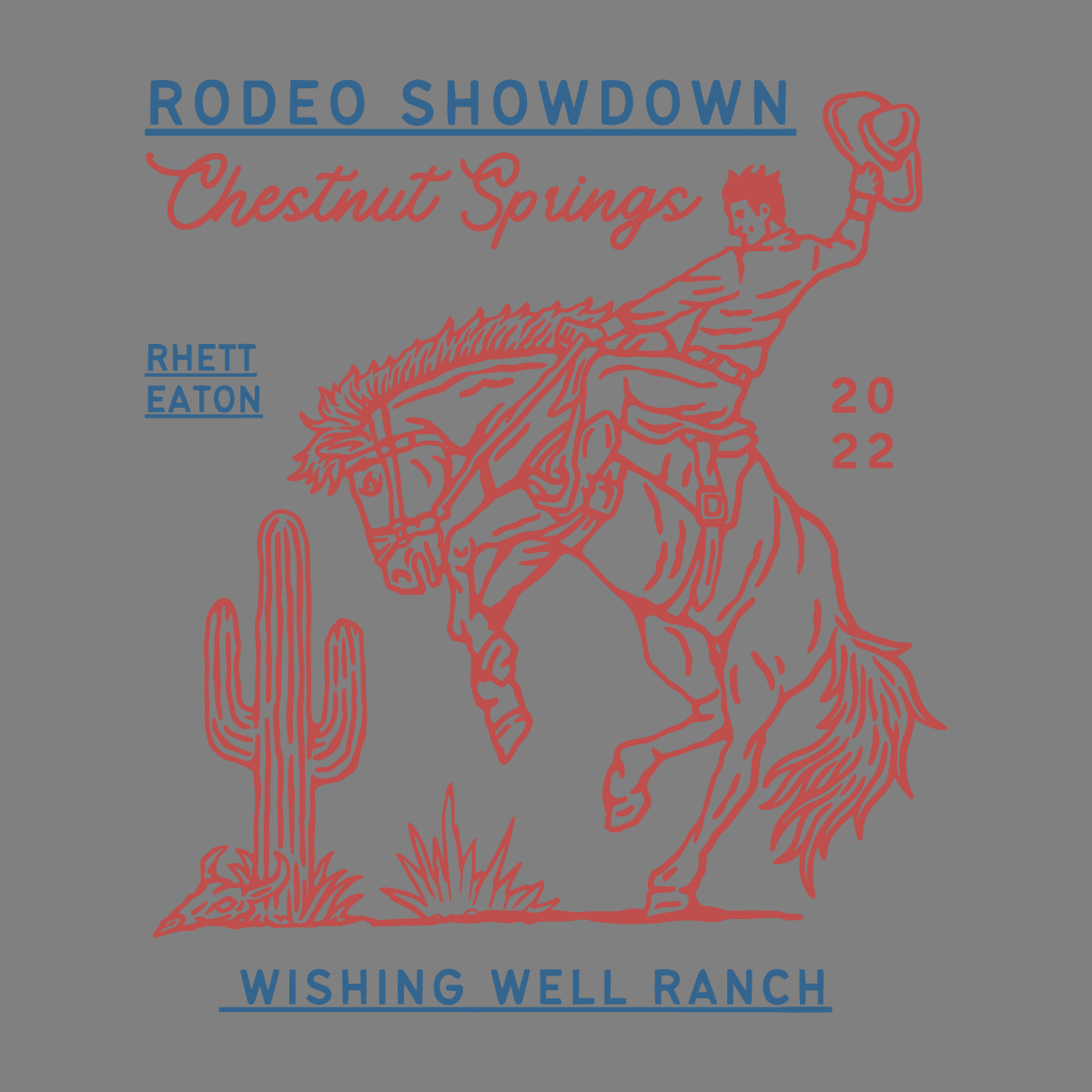 Rodeo Showdown Chestnut Springs 2022 SVG | Inspire Uplift