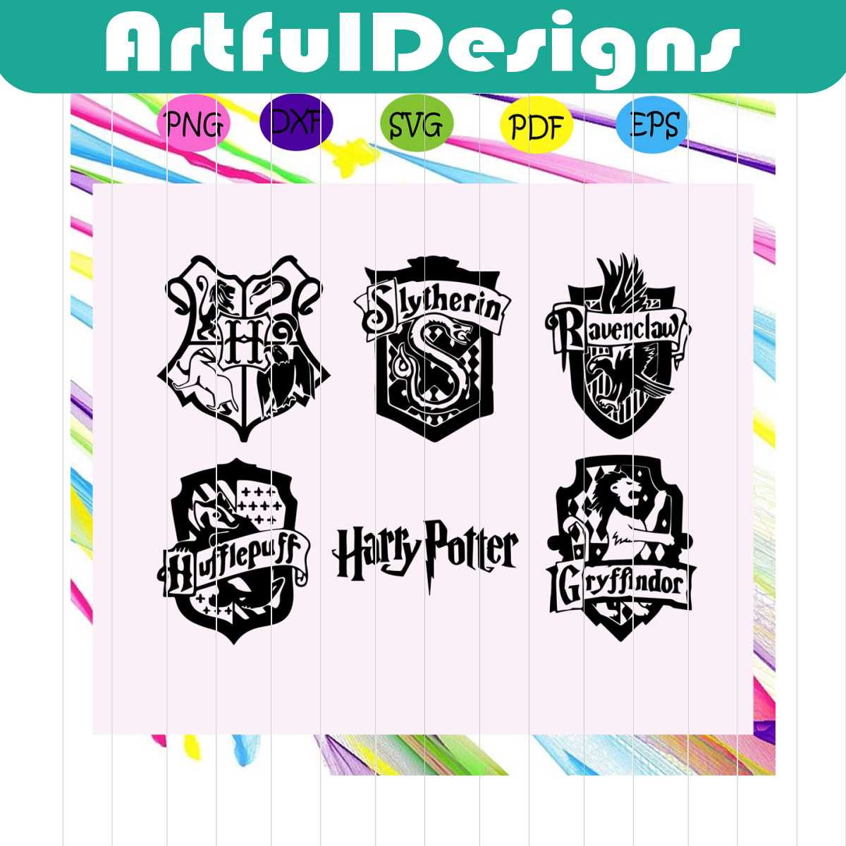 Harry Potter bundle svg, harry potter svg, hogwarts svg, bun | Inspire ...
