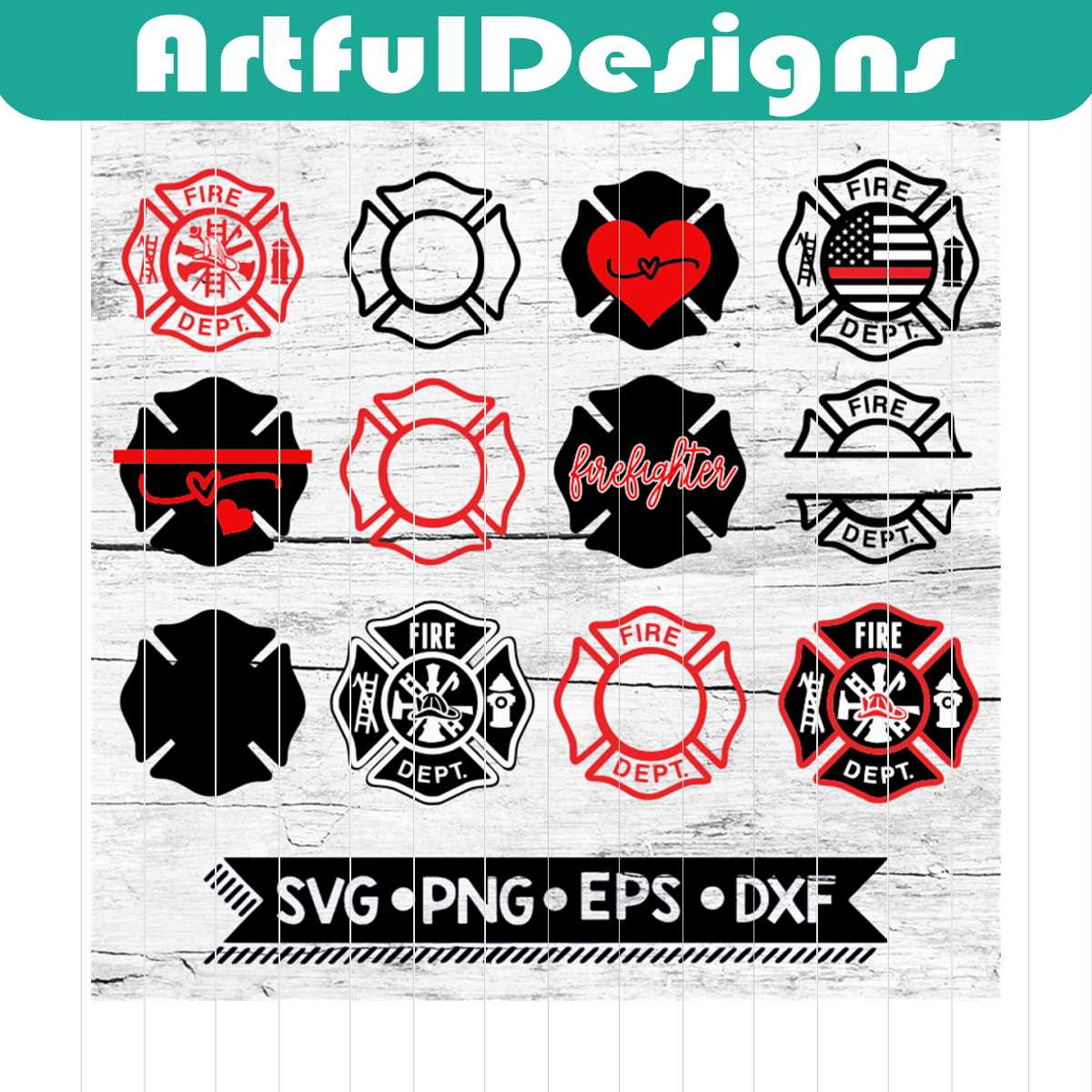 Firefighter SVG, Bundle, files for cricut, Svg, Logo Svg | Inspire Uplift