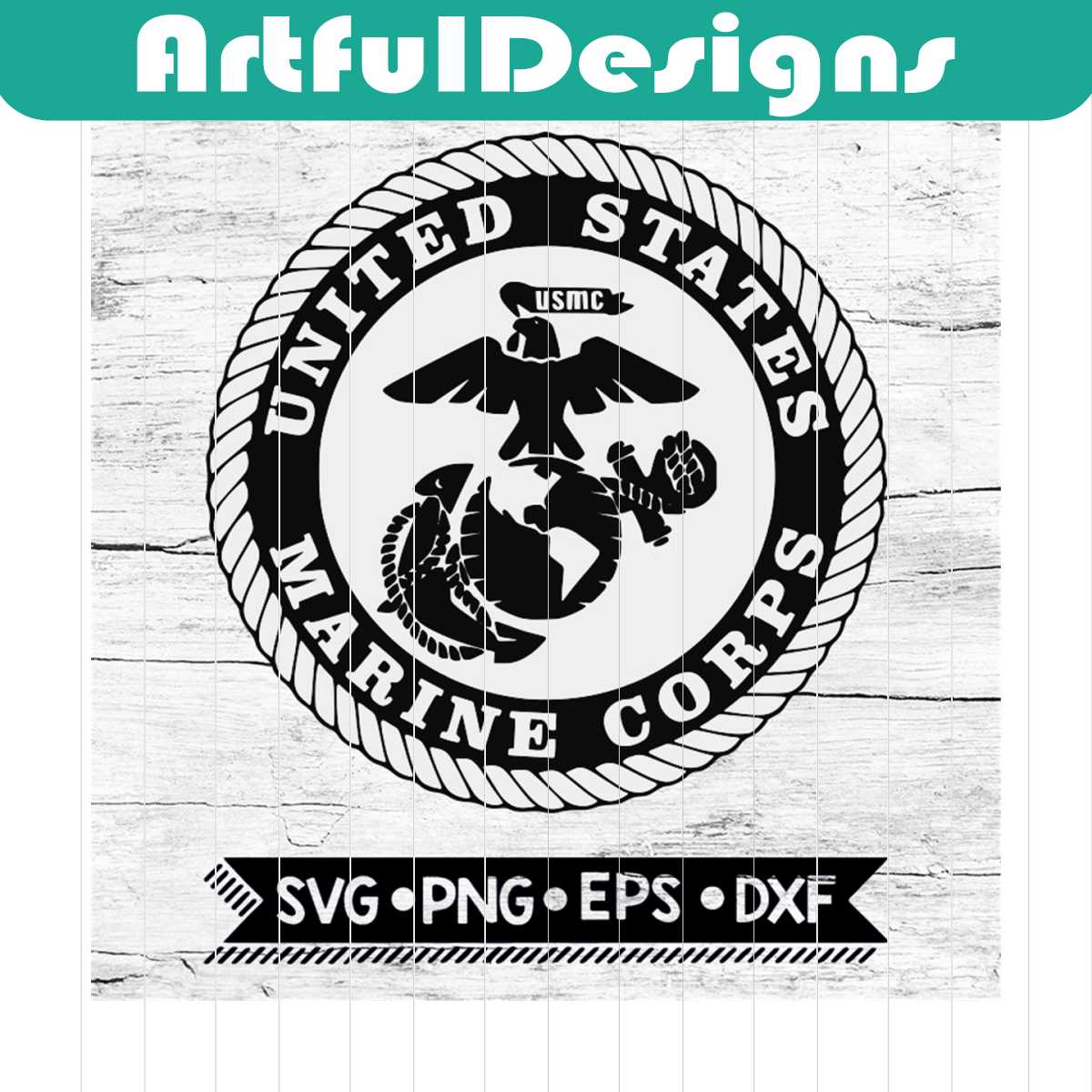Marine logo SVG, Marine Emblem SVG,, Compatible with all Cut | Inspire ...