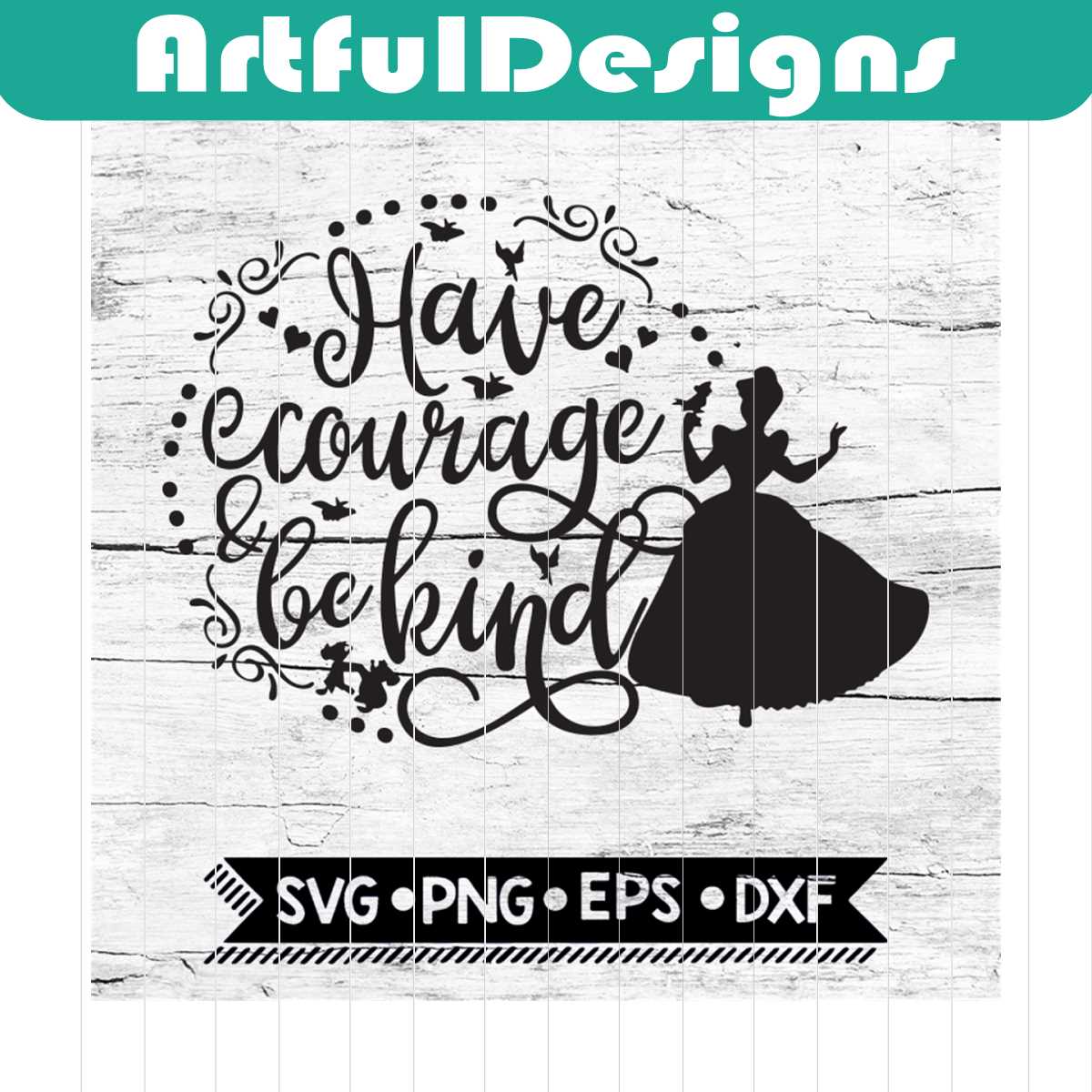 Disney svg, Cinderella Svg, Kingdom svg, Disney have courage | Inspire ...