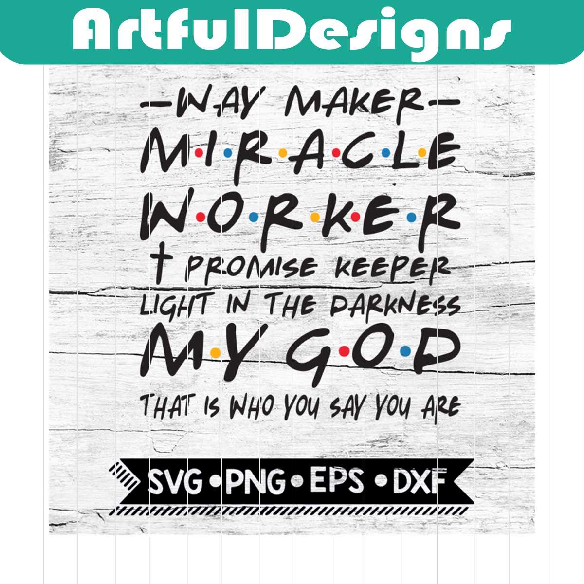 Waymaker svg, Christian svg, Religious svg file, Bible Verse - Inspire ...