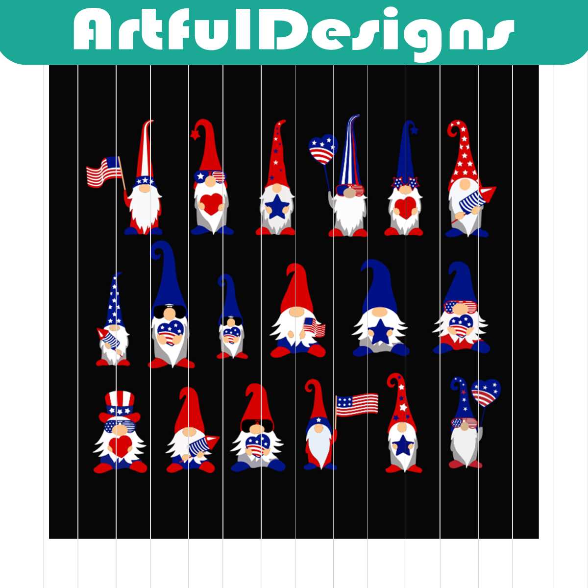 4th of July Gnomes svg, Patriotic Gnomes svg, gnomes svg,ame - Inspire ...
