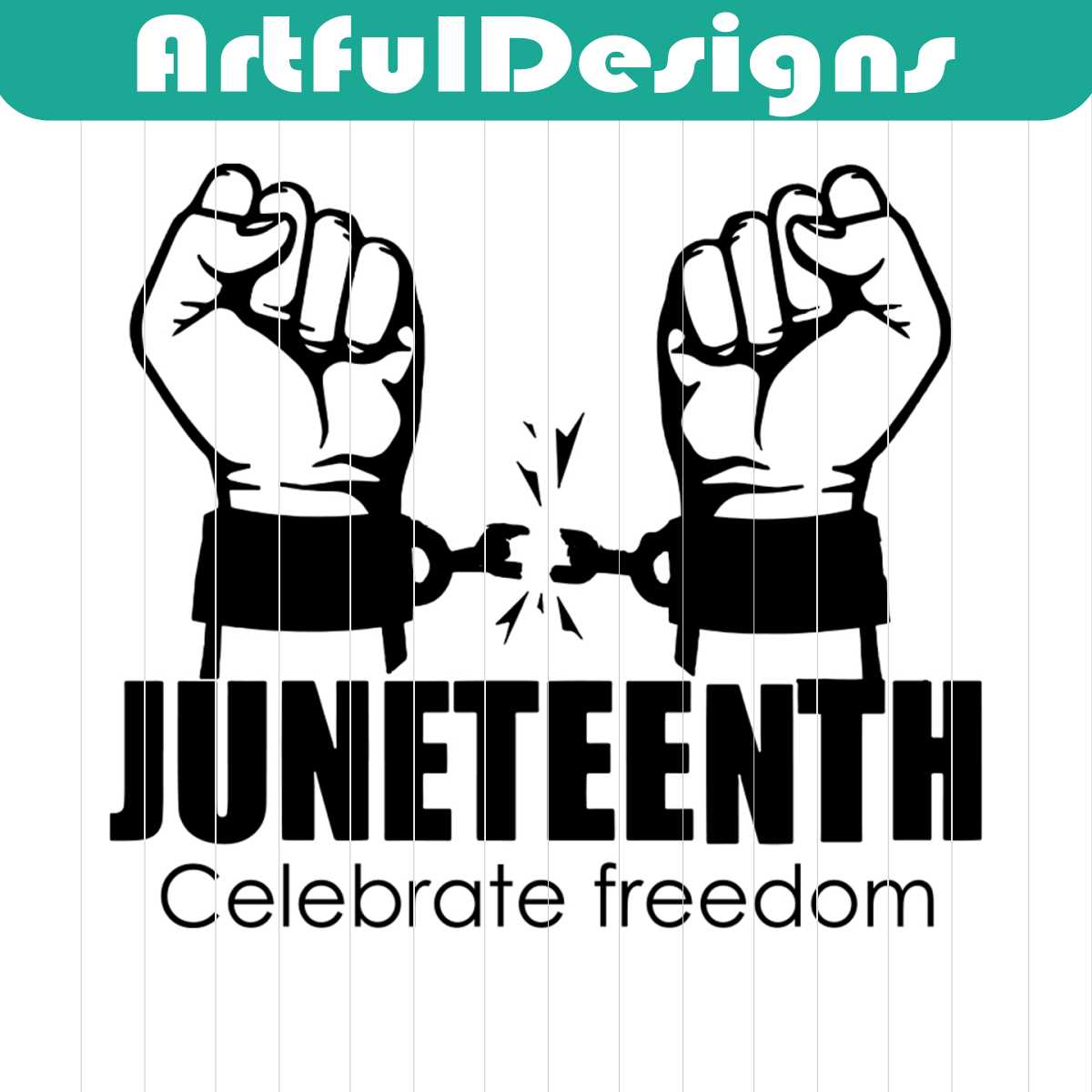 Juneteenth Celebrate Freedom Chain Svg, Juneteenth Svg, June | Inspire ...