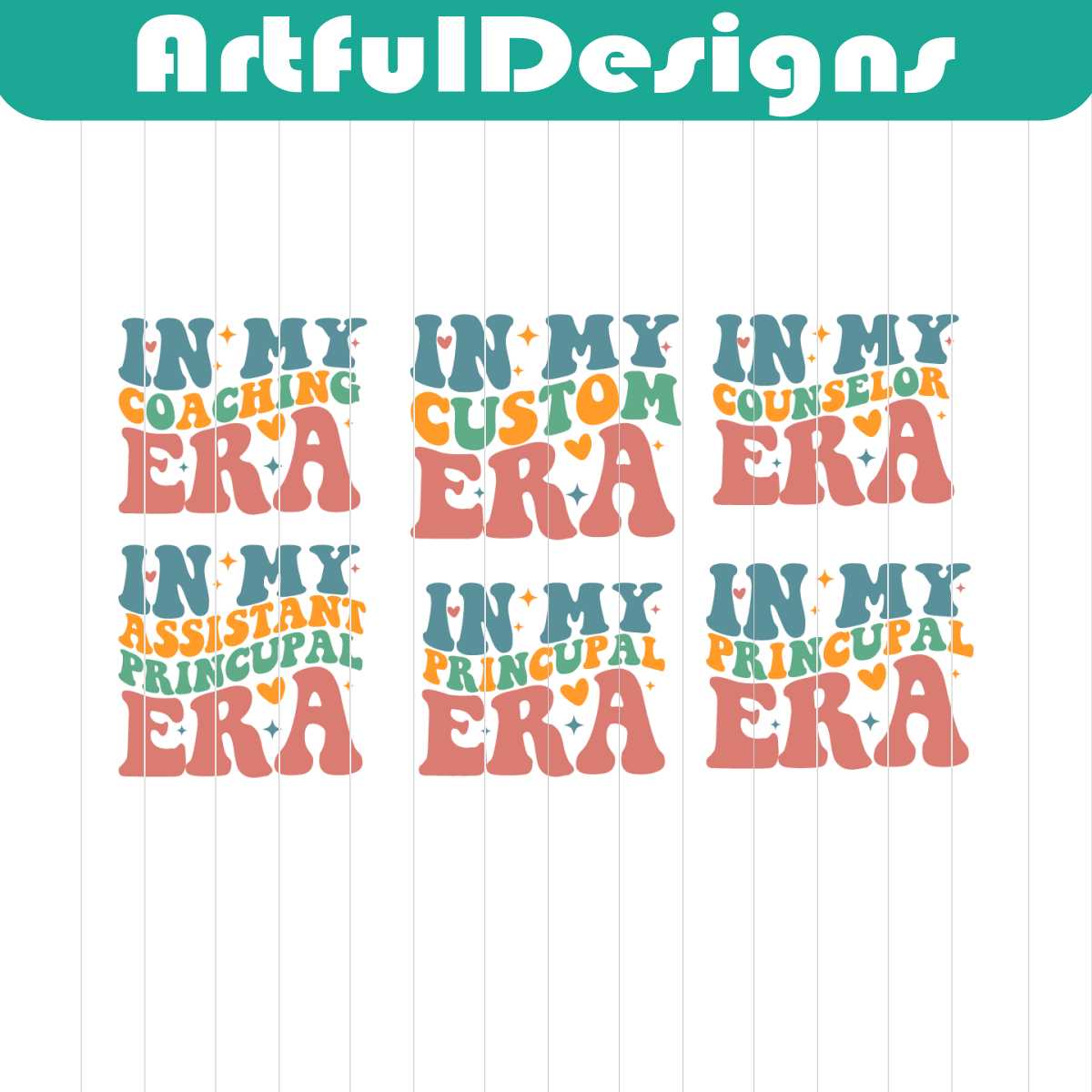 Personelized In My Teacher Era Svg, Custom Era Svg, In My Co | Inspire Uplift