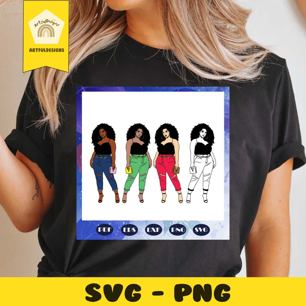 Thick Woman Svg | Inspire Uplift