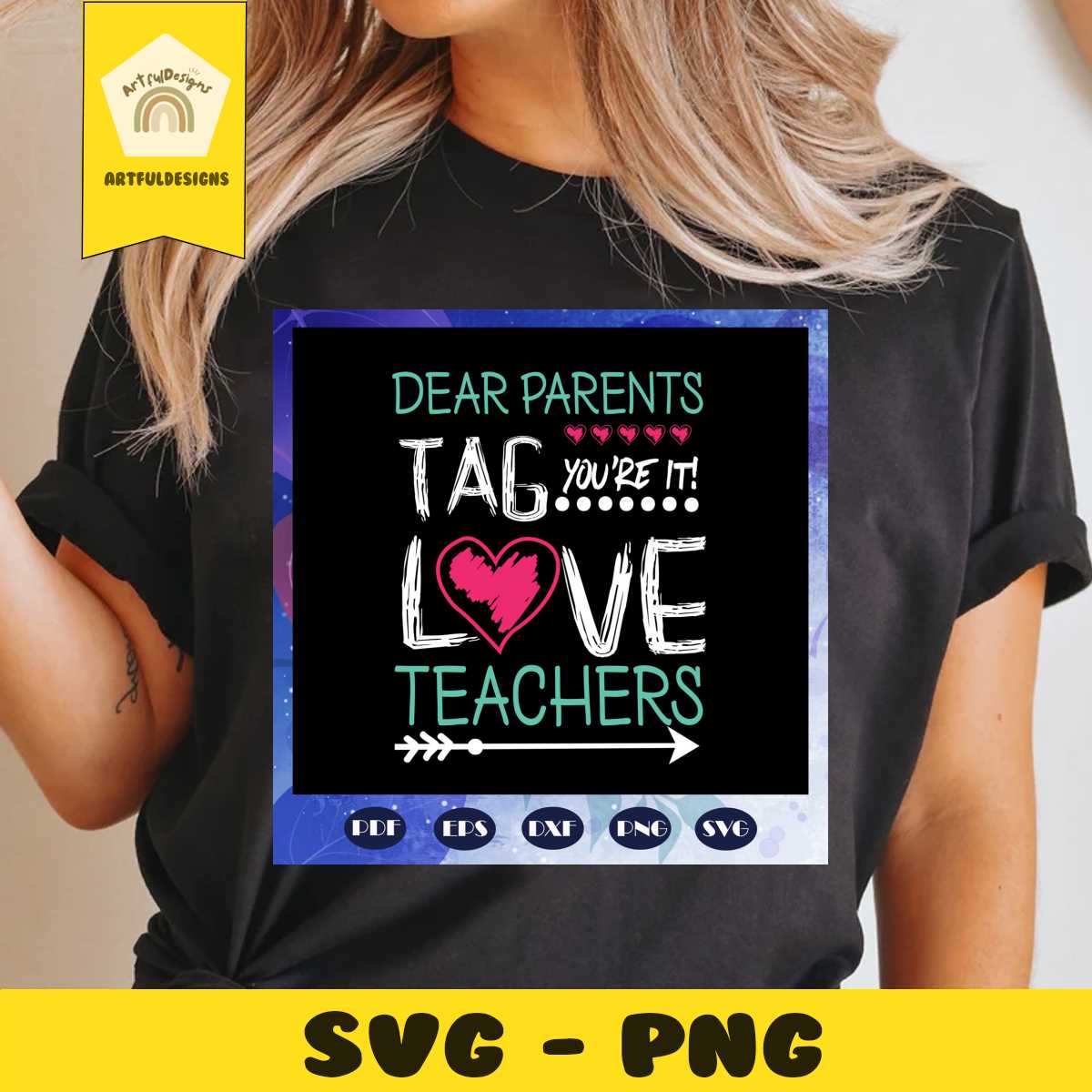 Dear parents tag you're it love teachers, teacher svg, teach | Inspire ...
