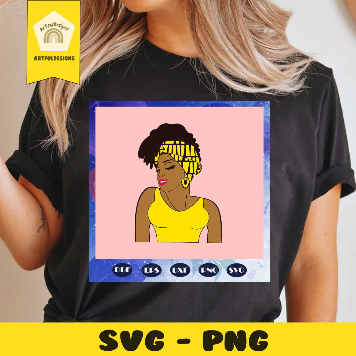 Afro Hair Lady svg, Natural hair svg, Mary Jane, Black Girl | Inspire ...