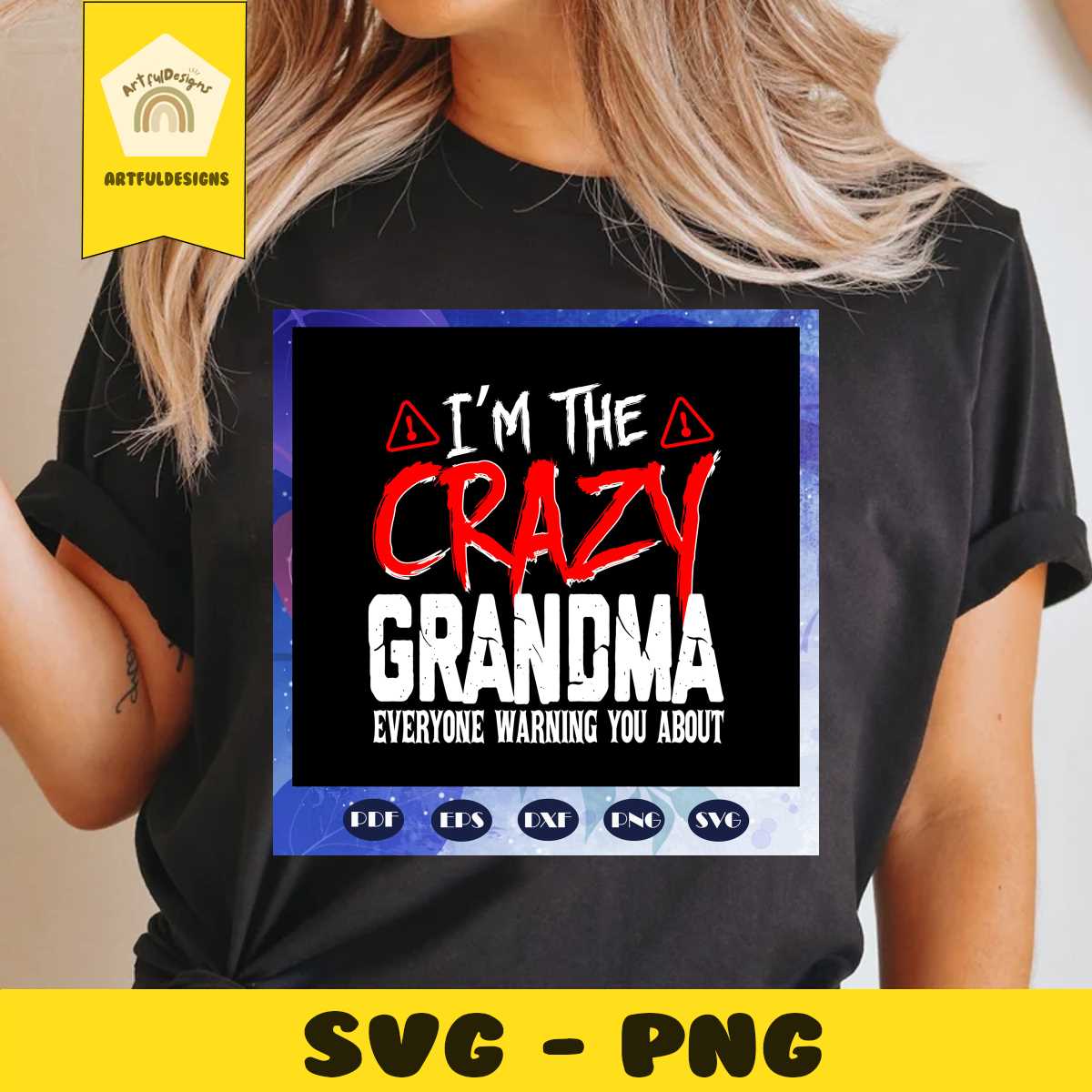 Im the crazy grandma svg, grandma svg, mothers day svg, moth | Inspire ...