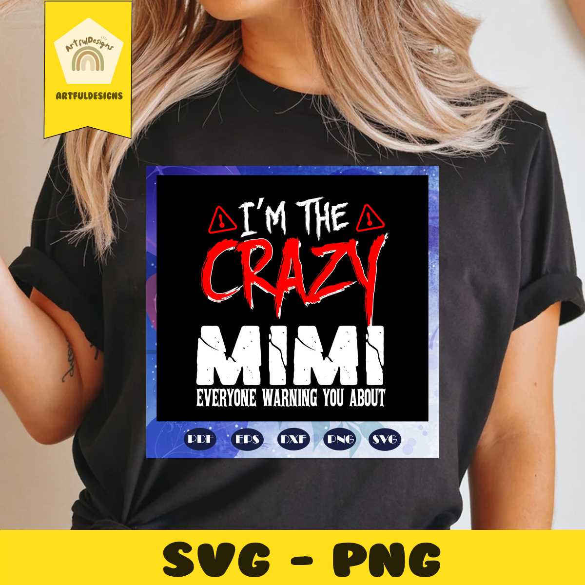 Im the crazy mimi svg, mimi svg, mothers day svg, mimi life, | Inspire ...