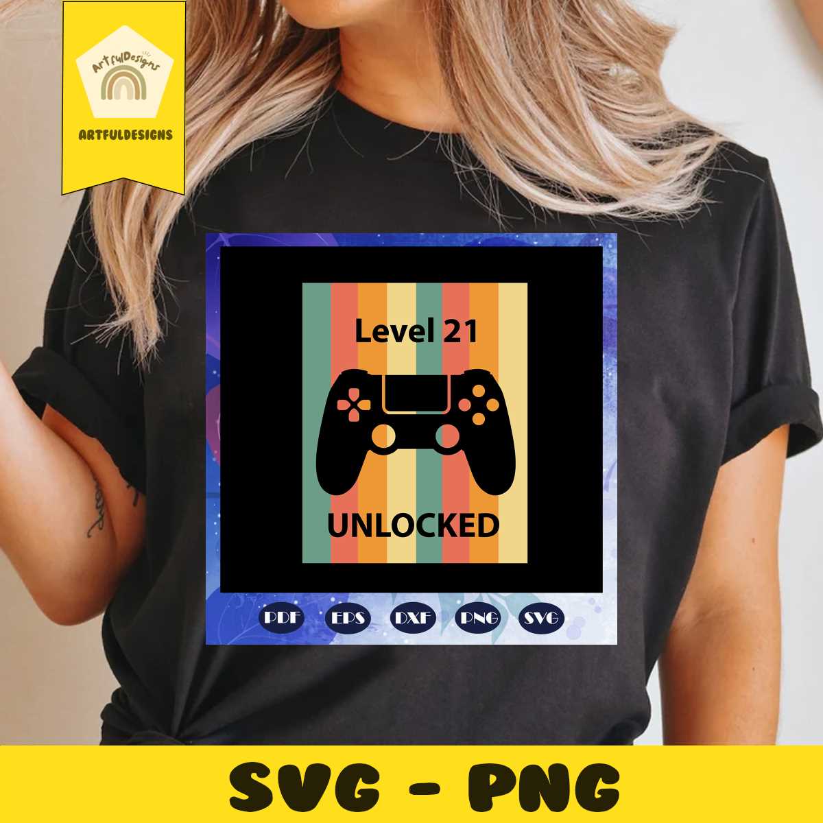 Level 21 unlocked, birthday svg, birthday gift, birthday ann | Inspire ...