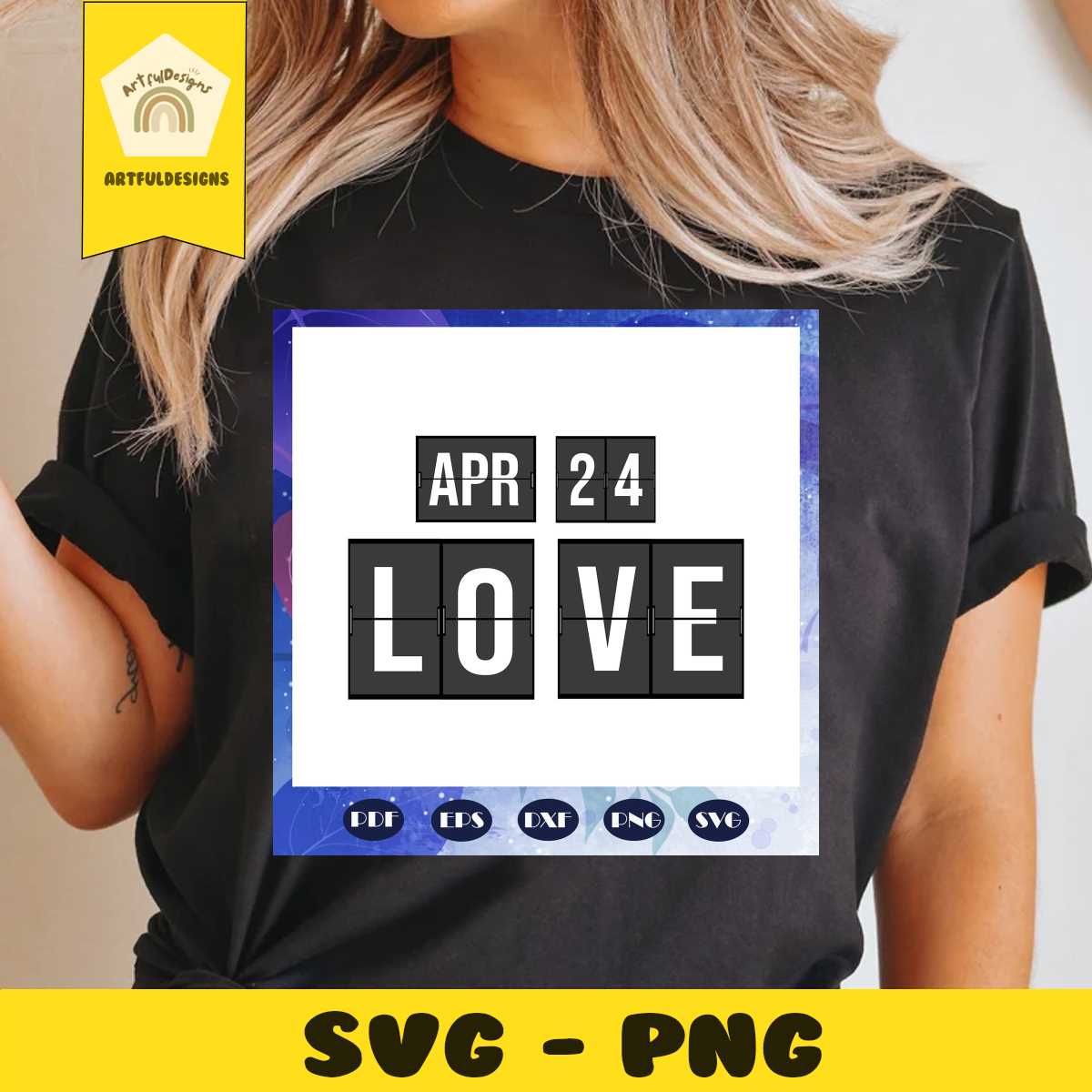 Love Apr 24, born in April, born on April 24, April svg, Apr | Inspire ...