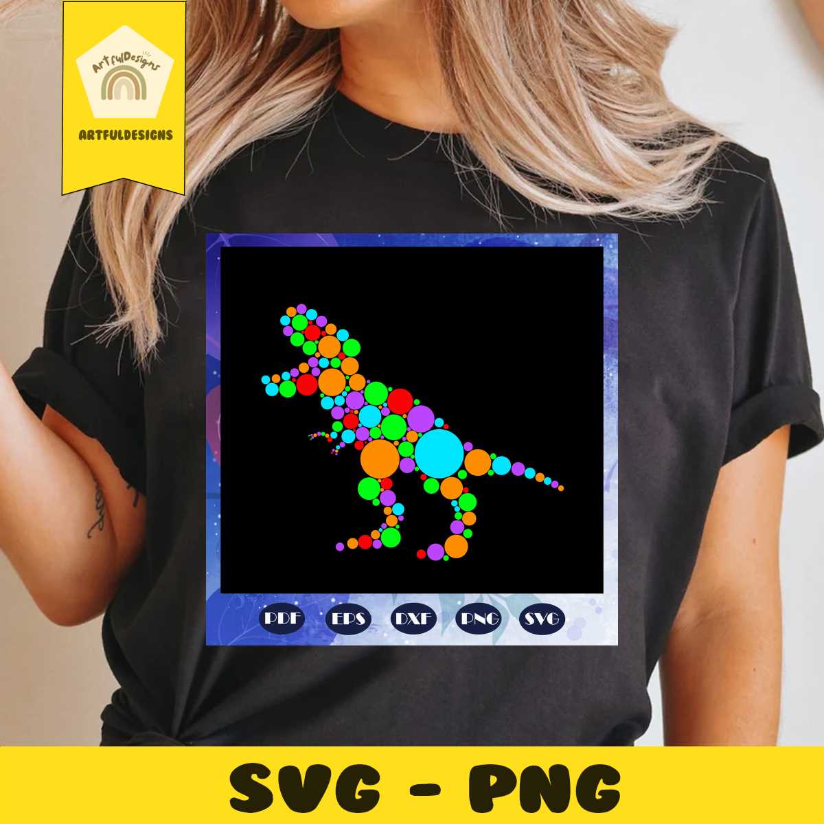 Polka dot t rex dinosaur, t rex, t rex svg, dinos, dino, t r | Inspire ...